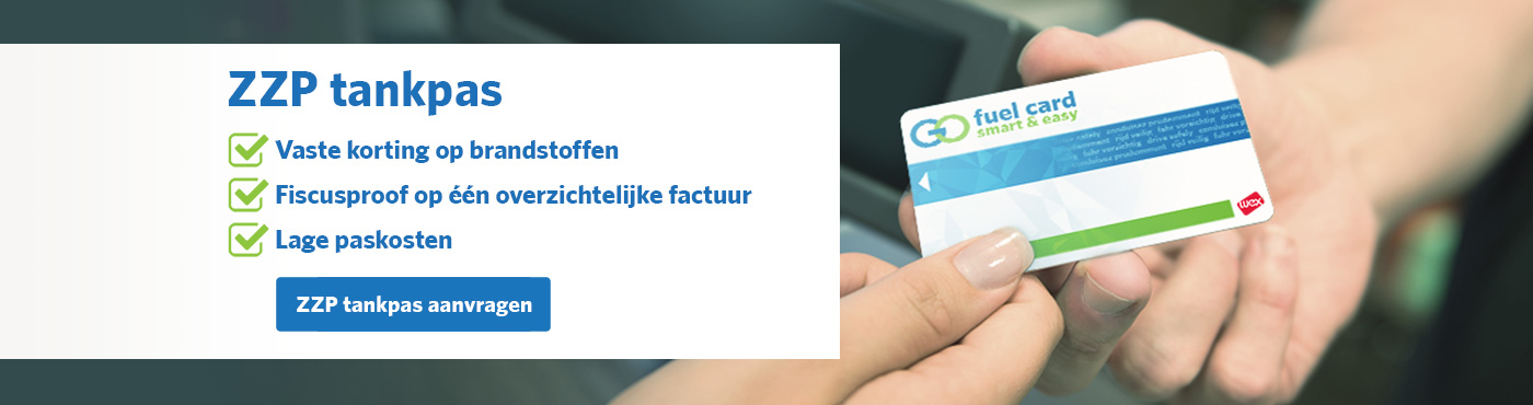 ZZP Tankpas - Vraag direct de GO Tankpas aan speciaal voor ZZP'ers