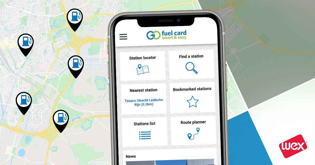 Nous avons amélioré l'application carte carburant GO - GO fuel card