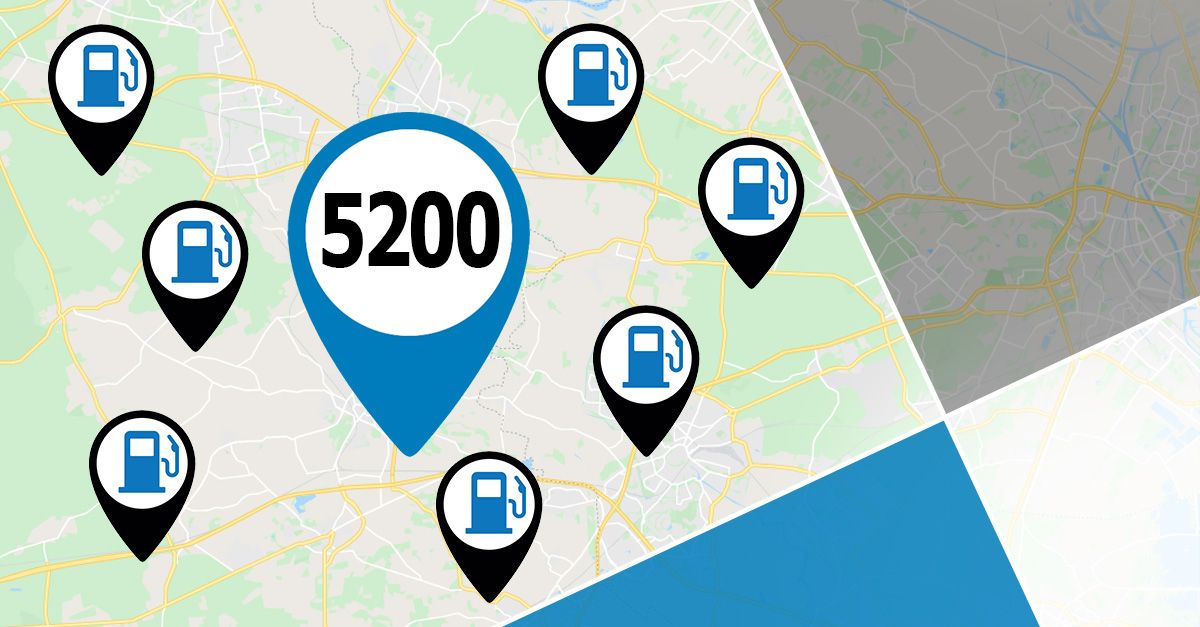 Déjà 5 200 stations-service en Europe - GO fuel card